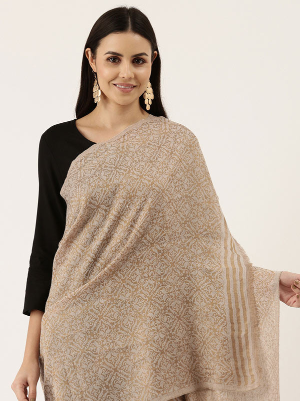 Women's Chaman Fine Pashmina Wool Blend Stole (Size : 71X203 CM)